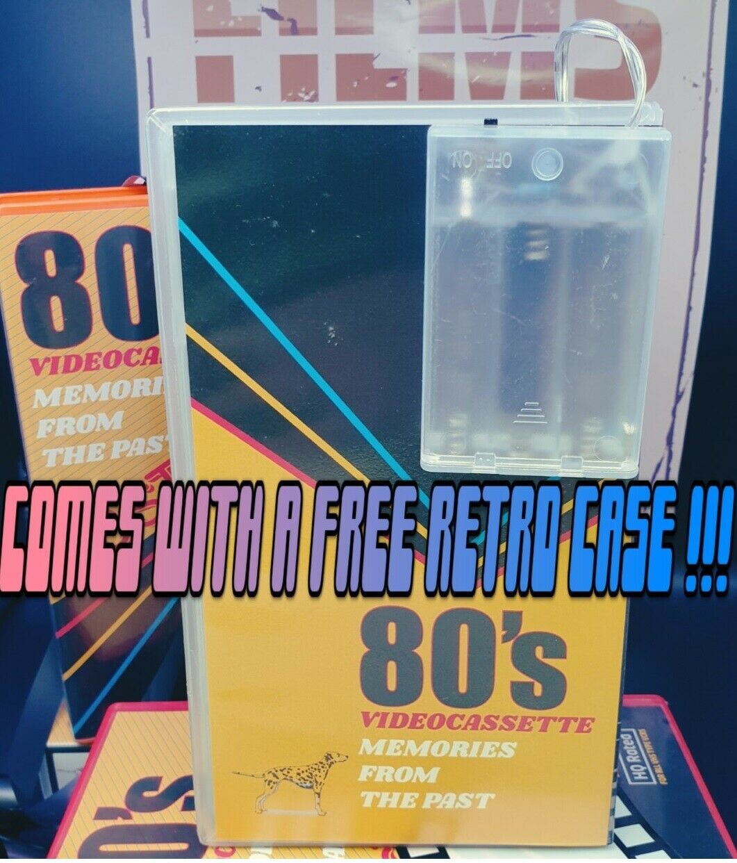 Retro VHS Lamp,Goosebumps,Night Light Stunning Collectable, Top Quality ...