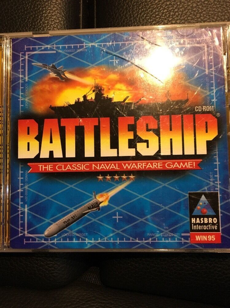 Battleship The Classico Navale Guerra Gioco Hasbro Interattivo CD ROM ...