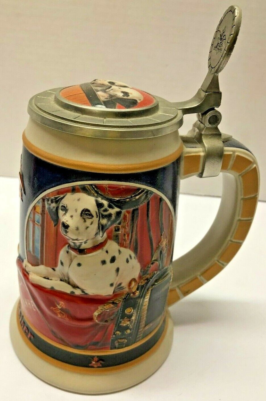 BUDWEISER Anheuser Busch Dalmatians Dogs Separated At Birth Porcelain ...