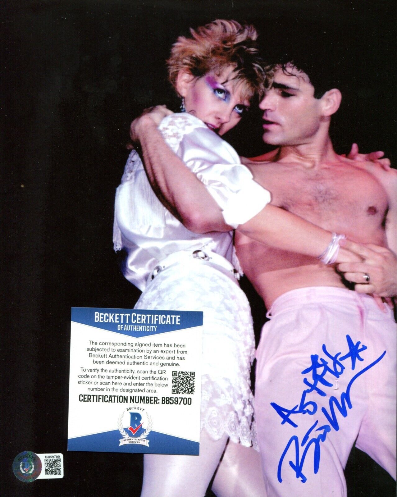 ASTRID PLANE & BILL WADHAMS ANIMOTION SIGNED 8X10 PHOTO ON STAGE ...