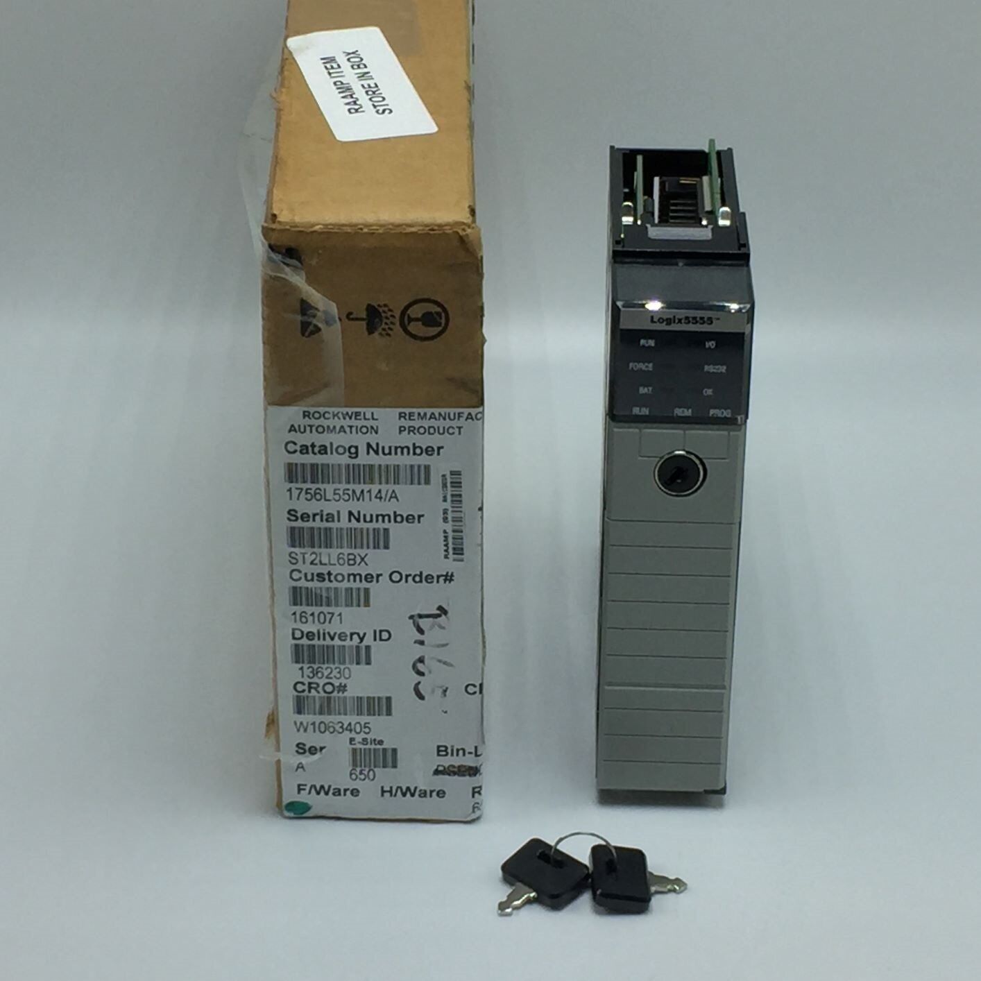 Allen-Bradley 1756-L55/A ControlLogix™ Processor Unit with 1756-L55M14 ...