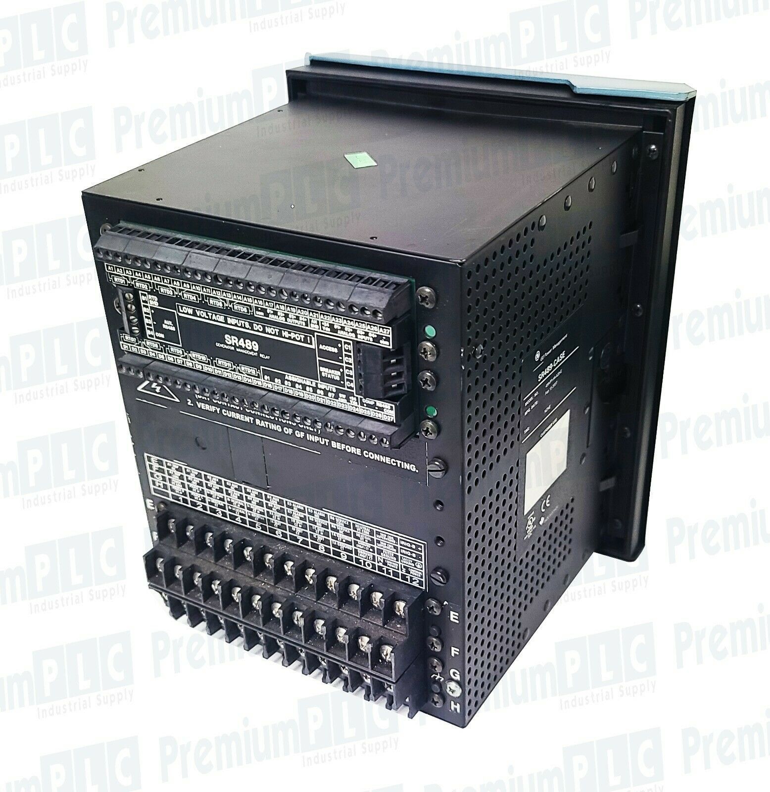 GE MULTILIN 489-P1-HI-A20-E SR489 MOTOR MANAGEMENT RELAY W/ SR489-CASE ...