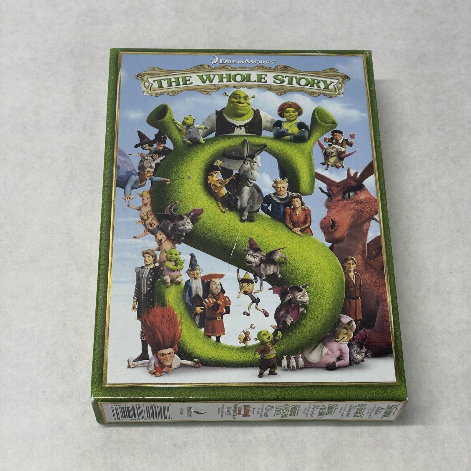 Shrek: The Whole Story DVD Boxed Set Shrek Shrek 2 Shrek The Third ...