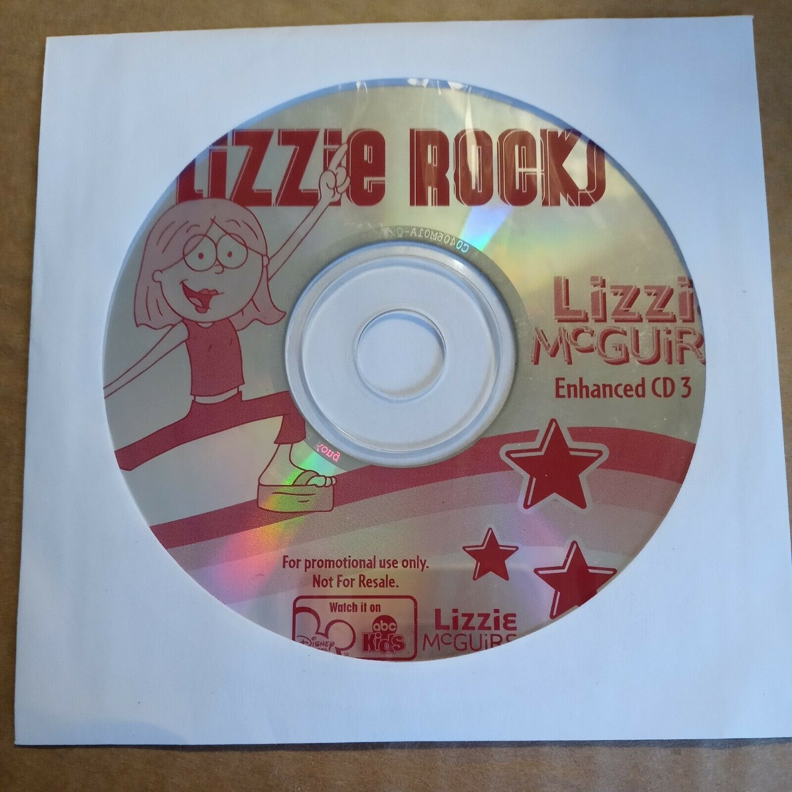 2004 McDonalds Lizzie McGuire Lizzie Rocks Enhanced CD 3 - CDs