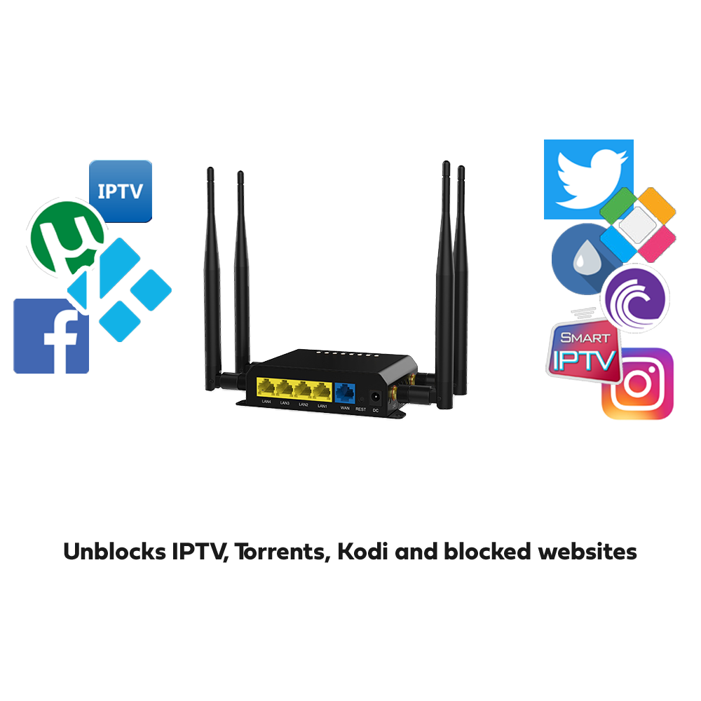Spider Classic VPN Router (1 Months Access) - Wireless Routers