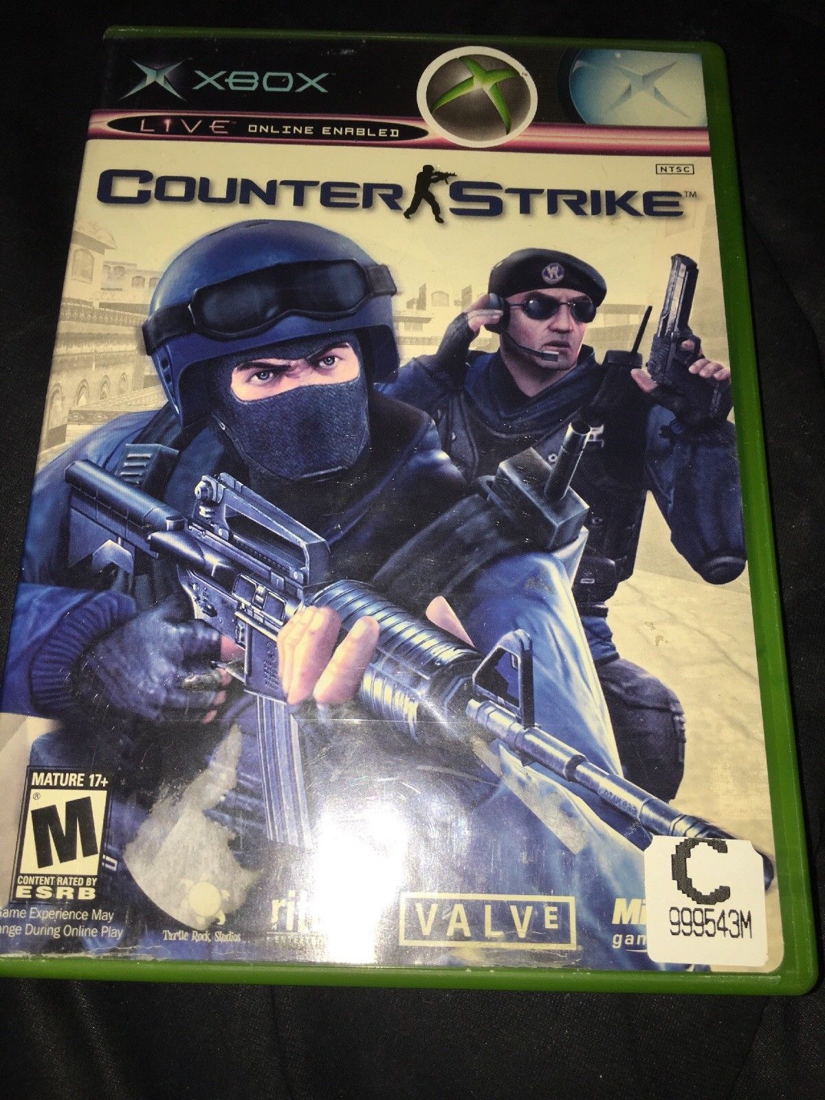 Counter Strike Microsoft Xbox Original Release Game Excellent Counter Strike Microsoft Xbox Original Release Game Excellent