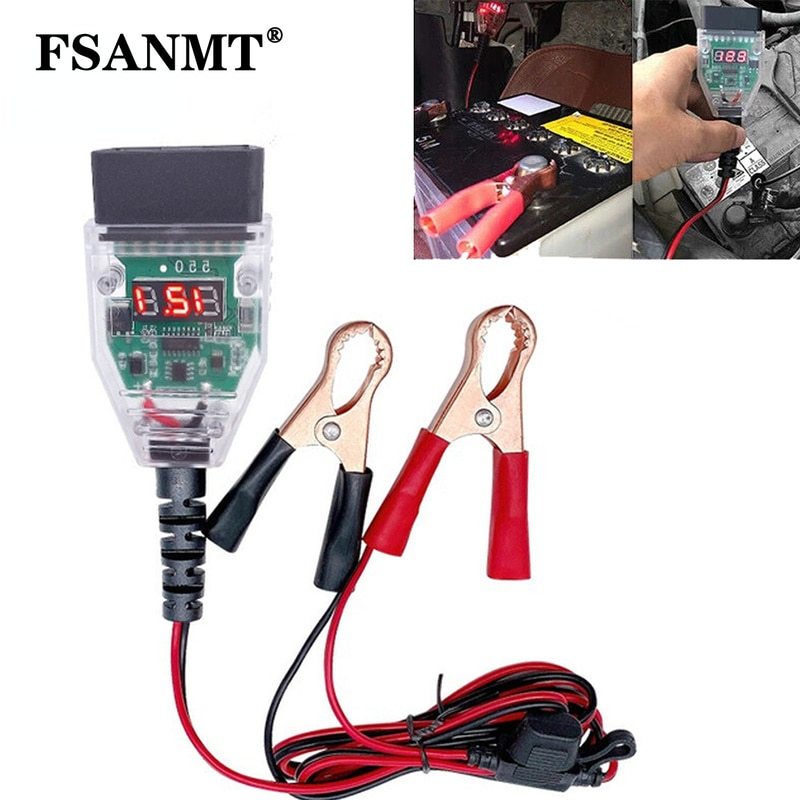 OBD Car Battery Tool Car Computer ECU Memory Saver Auto ECU Emergency ...