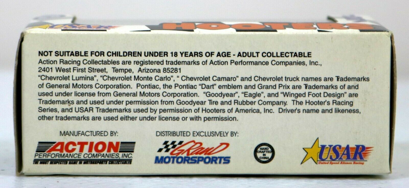1996 Monte Carlo USAR # 42 Mike Garvey -- 1:64th Stock Car ...