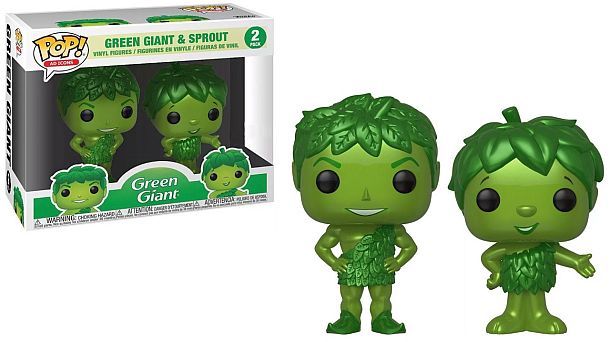 Funko POP! Ad Icons: Green Giant & Sprout 2 Pack (2019) *Target ...