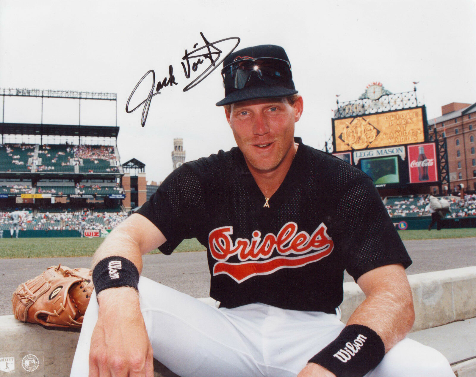 Baltimore Orioles Jack Voigt autographed signed 8x10 photo - Photos