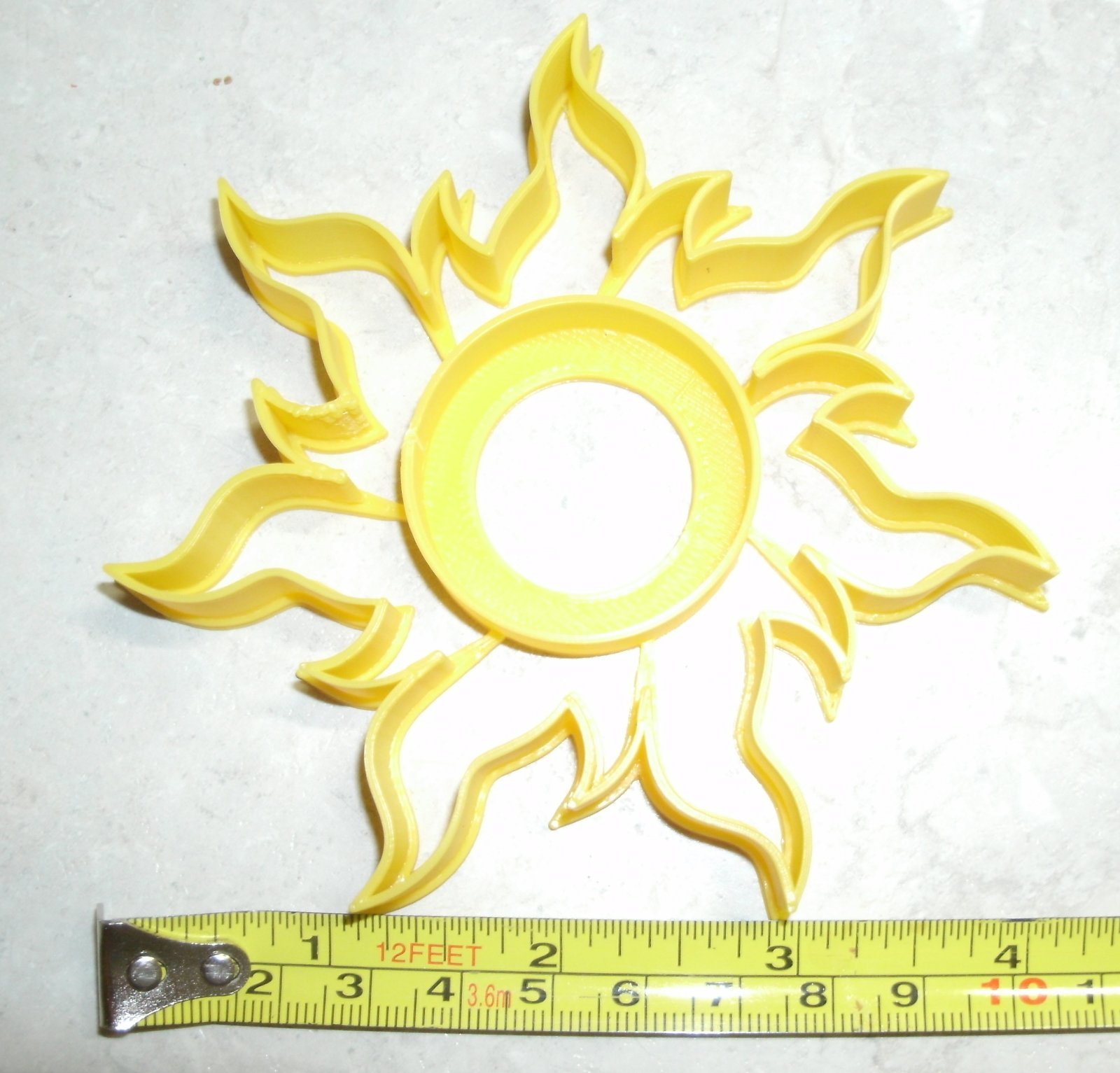 Tangled Sun Disney Rapunzel Symbol Hope Light Cookie Cutter 3D Printed ...
