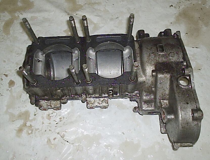 1997 Yamaha 600 SX VMax Crank Case Engine Block - Snowmobile Engine ...