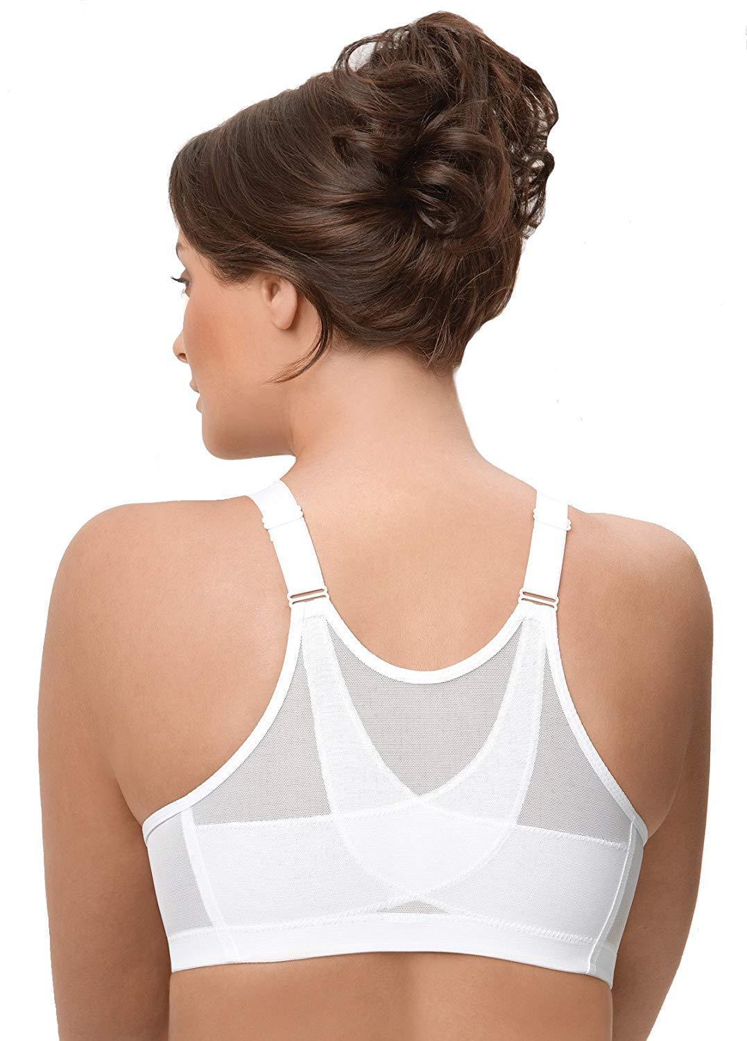 Glamorise White Magic Lift With Posture Back Support Bra Us 46i Bras