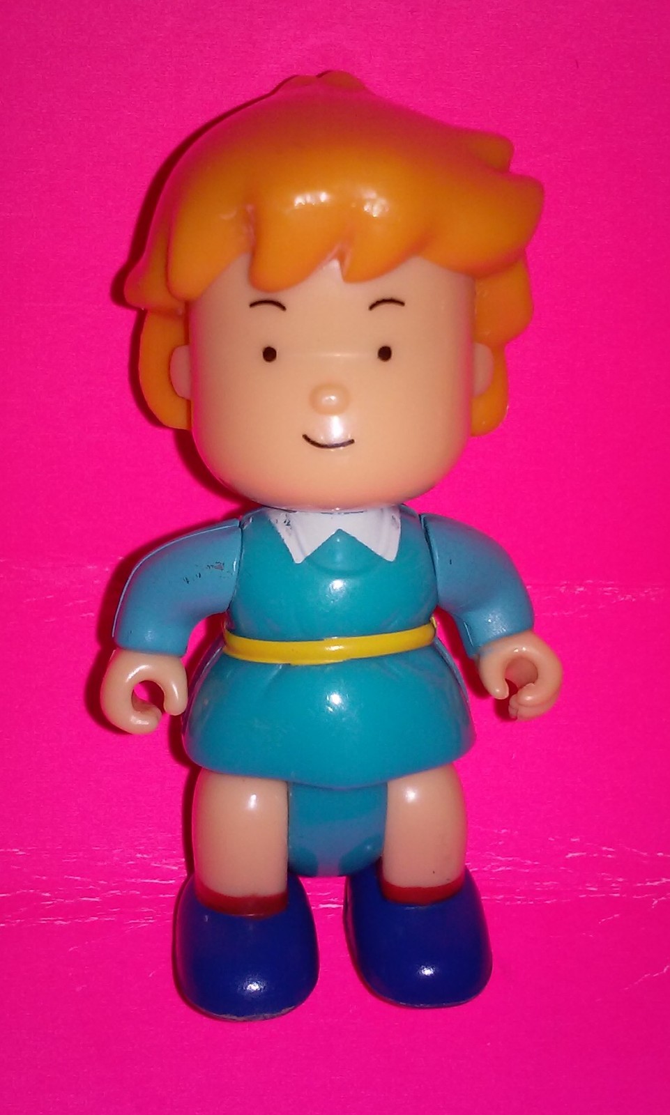 CAILLOU Rosie & Leo Articulated 2.5 inch Action Figures Doll Backpack ...