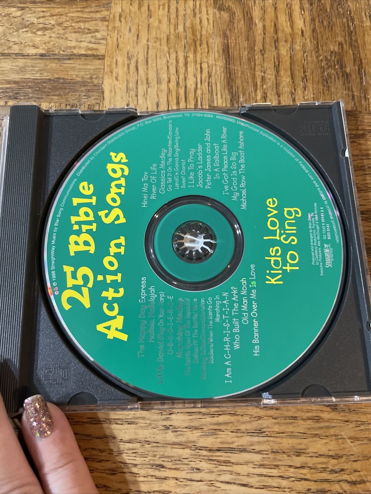 25 Bible Action Songs CD - CDs