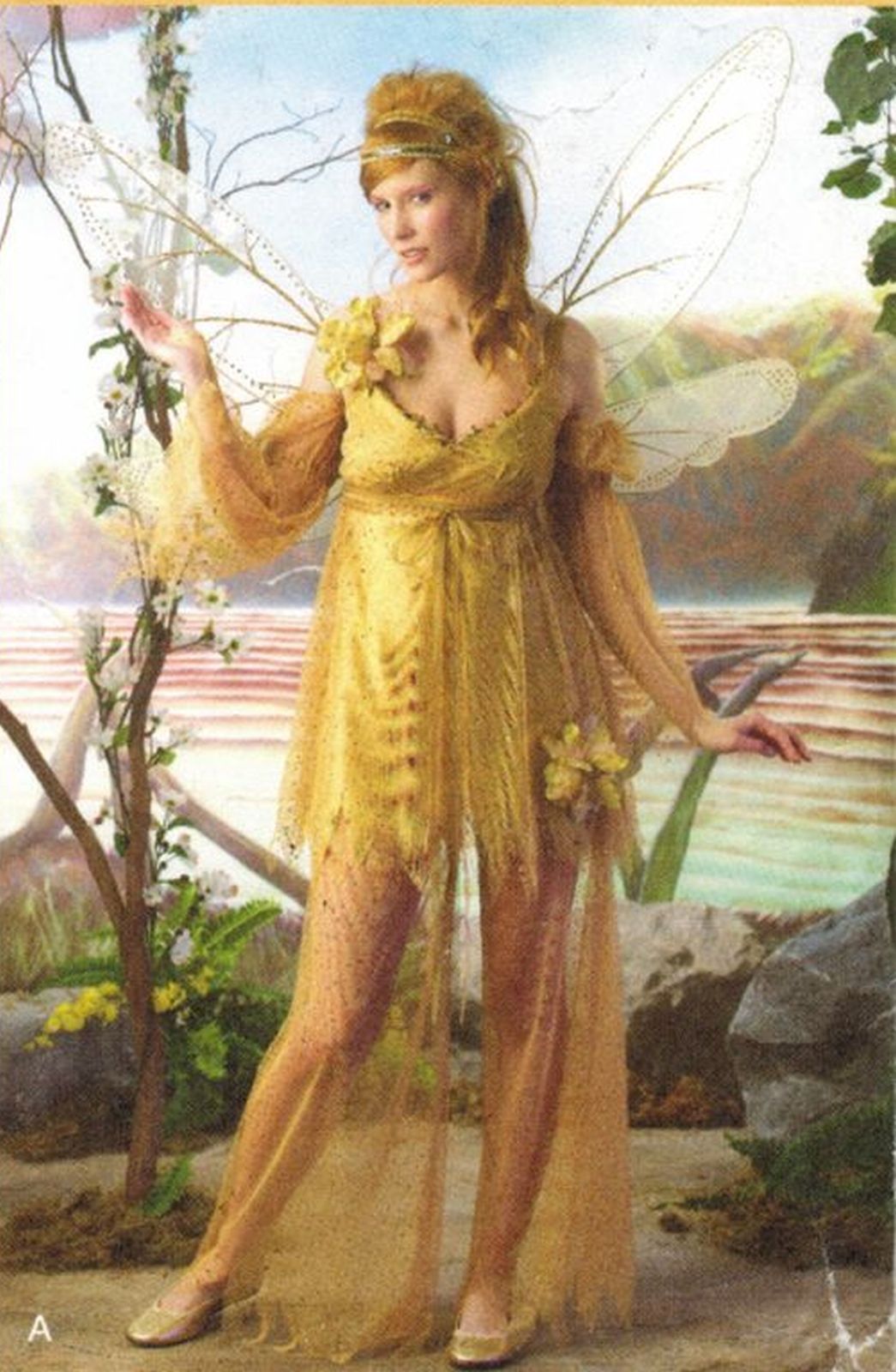 Misses Cosplay Nymph Fairy Pixie Elf Costume Elaine Heigl Sew Pattern ...