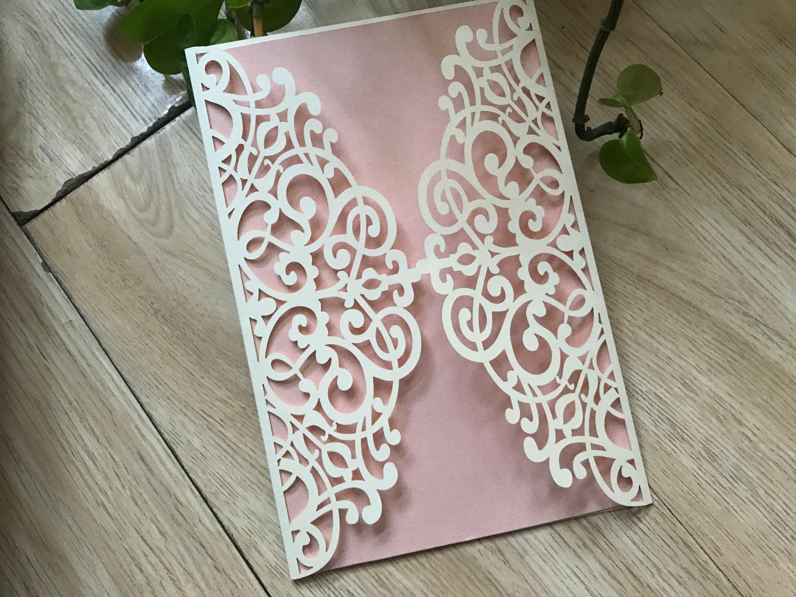 50pcs custom Laser Cut invitations Cards,Invitations,Birthday ...