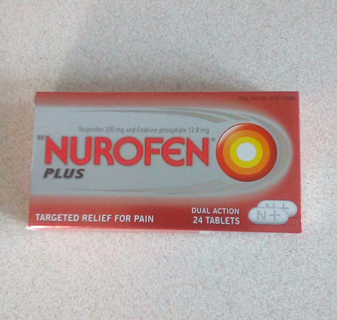 Nurofen Plus For Sever Pain Relief 24 Tablets - Pain & Fever Relief