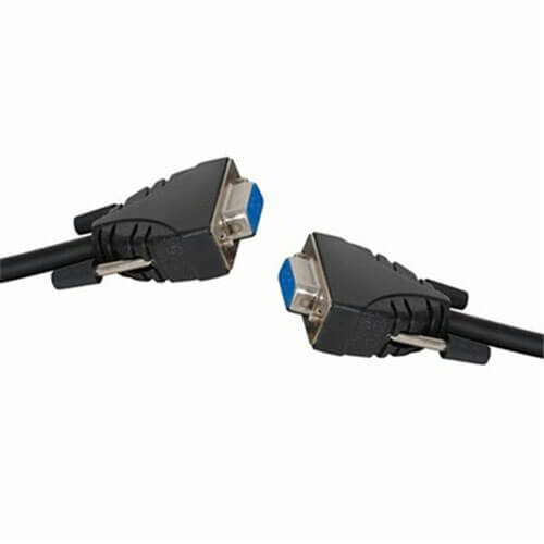 Jaycar DB9 Socket to Socket Null Modem Cable - 1.8m - Parallel, Serial ...