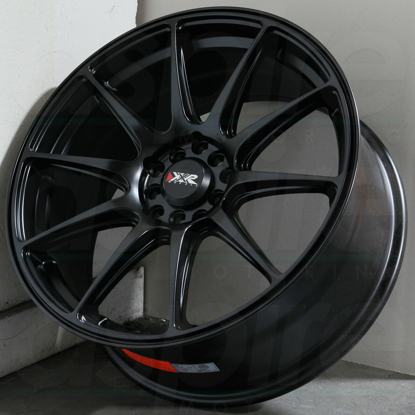 One 16x8.25 XXR 527 4x100/4x114.3 0 Flat Black Wheels Rims - Wheels