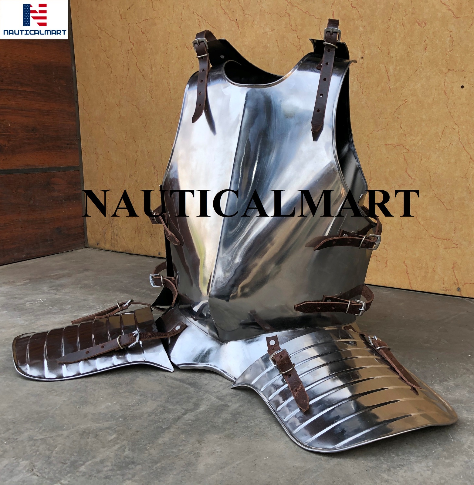 Larp Armour Medieval Knight Body Armor Breastplate Cuirass Armour ...