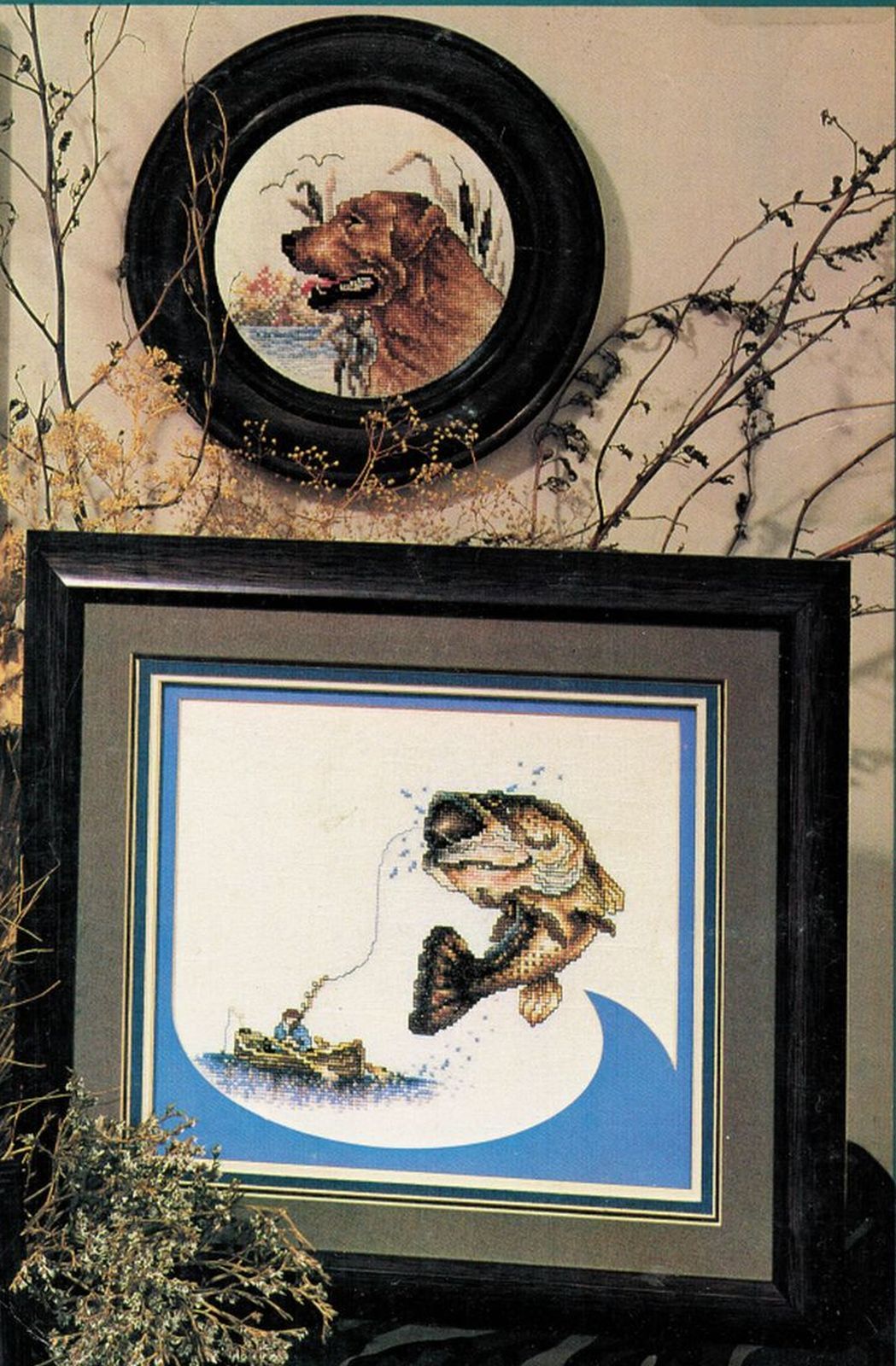 The Sportsmans Dream Lab Decoy Deer Mallard Fishing Hunting Cross ...