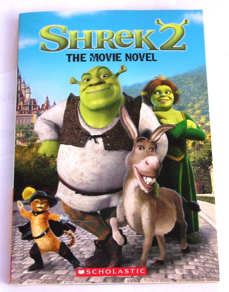 SHREK 2: THE MOVIE NOVEL 2004 Scholastic - Books