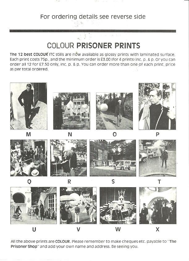 The Prisoner Tv Show - Prisoner Photograph and similar items