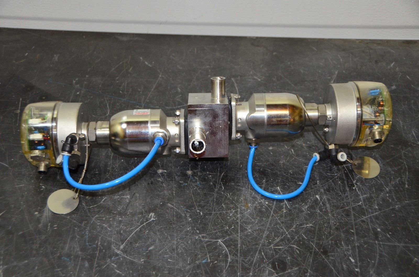 GEMU 650 Multi-Port Diaphragm Valve 3/4" BWxBW 1.5" TC / 4222 Position ...