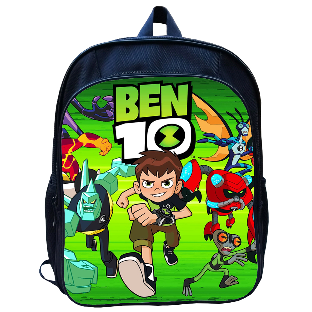 WM Ben 10 Kid Child Backpack Daypack Schoolbag Bookbag Two Bag Type F ...