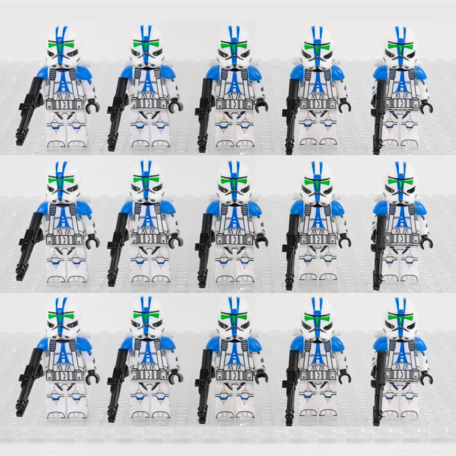 Star Wars 501st Jetpack Clone Troopers Army Set 15 Minifigures Lot ...