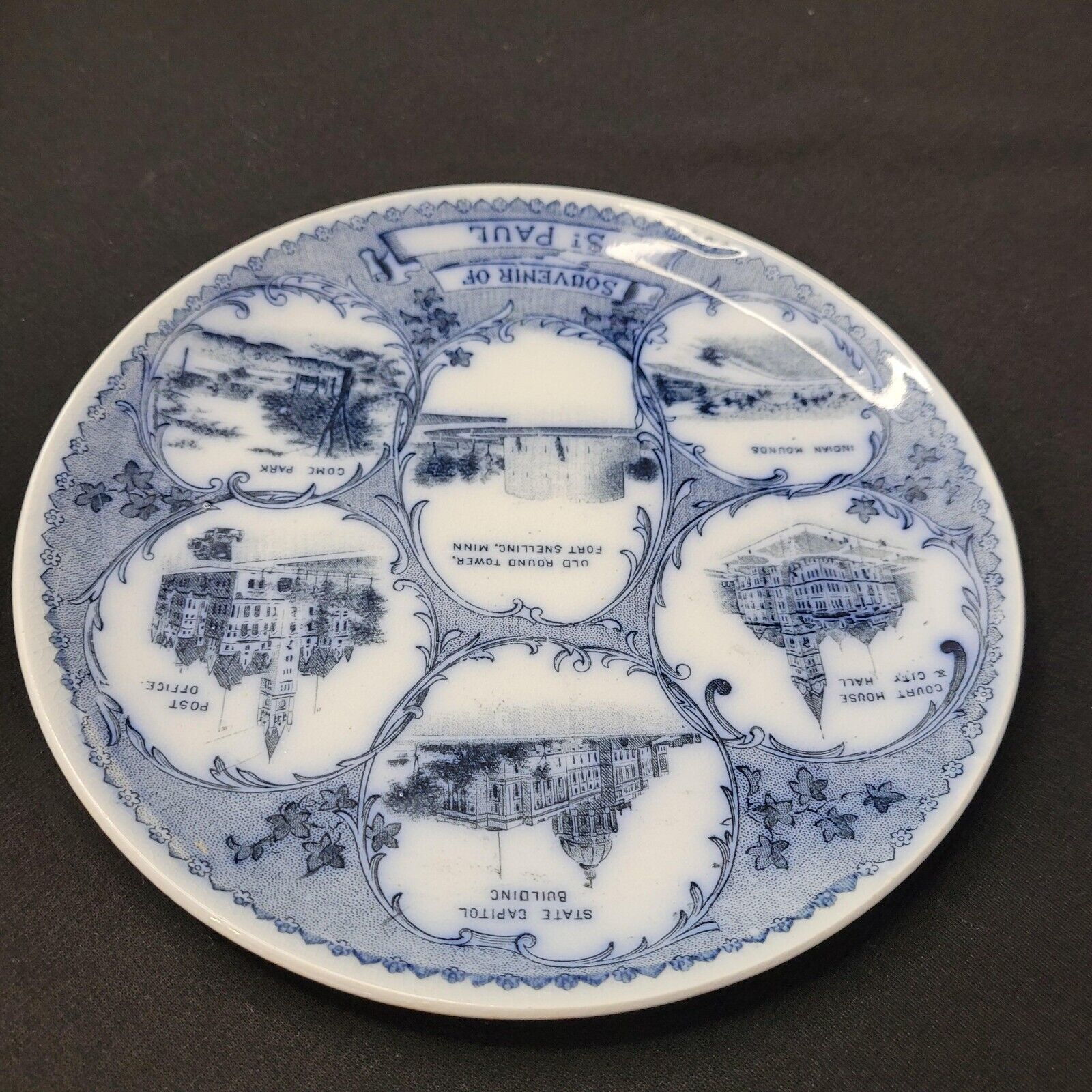 Early 1900s England Plate F&VI Fondeville & and similar items