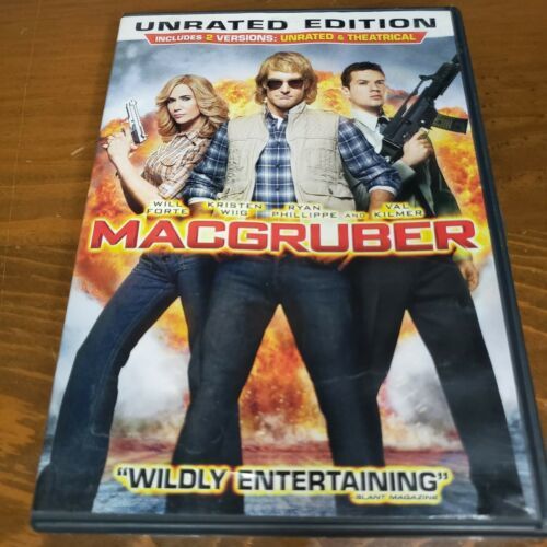 MacGruber (DVD, 2010) Val Kilmer & Ryan Phillippe - MacGyver Parody ...