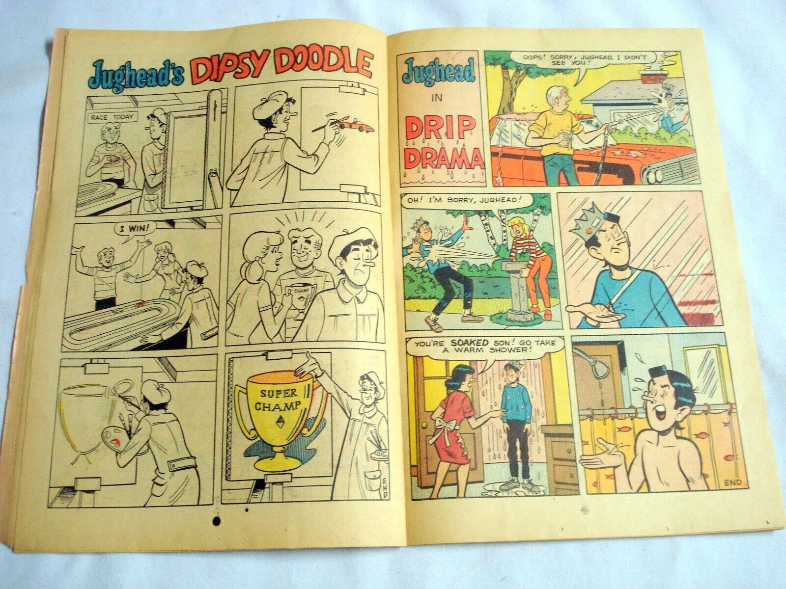 Jughead's Jokes #6 1968 Good Condition Archie Comics Dipsy Doodles, Pin ...