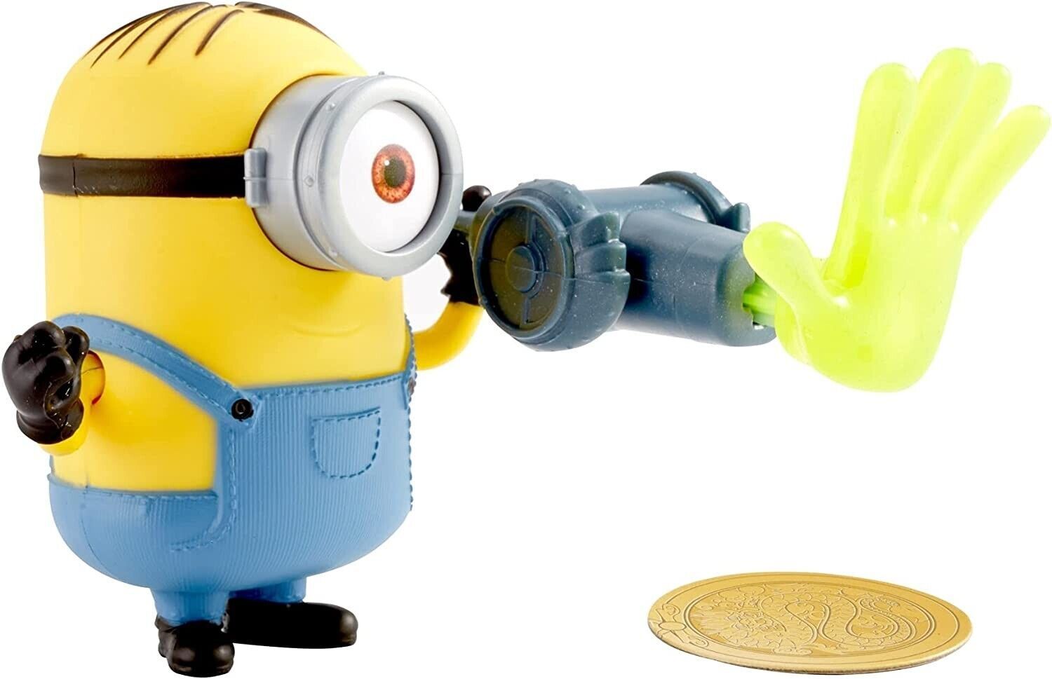 Minions The Rise of Gru Sticky Hand Stuart 3.5" Poseable Action Figure ...