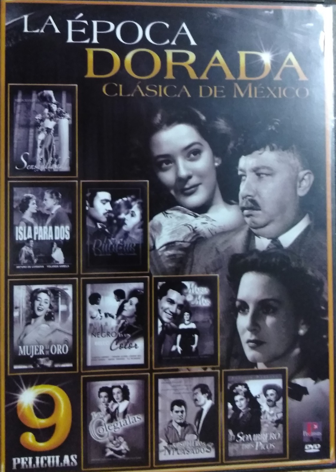 9 Peliculas de la Epoca Dorada de Mexico DVDs - DVDs & Blu-ray Discs
