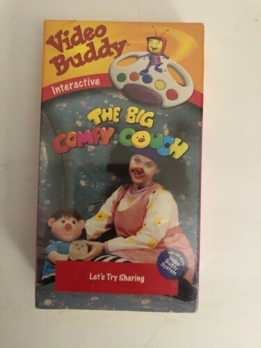 Video Buddy Interactive The Big Comfy Couch Let’s Try Sharing VHS 1999 ...