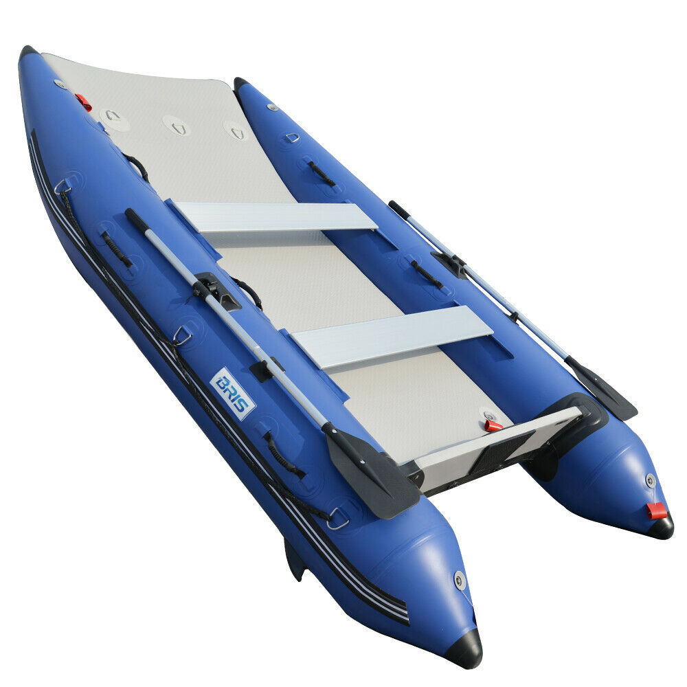BRIS 11 ft Inflatable Catamaran Inflatable Boat Dinghy Mini Cat Boat ...