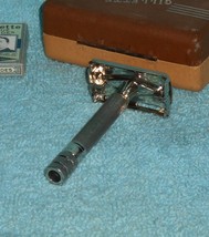 1941 Gillette Ranger Tech Razor w Case Blades - Shaving Sets