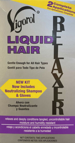 Vigorol Liquid Hair Relaxer Kit Includes and 50 similar items