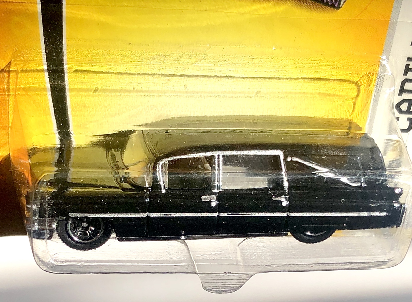 2007 Match Box 1963 Cadillac Hearse with Casket Inside 1:64 Scale ...