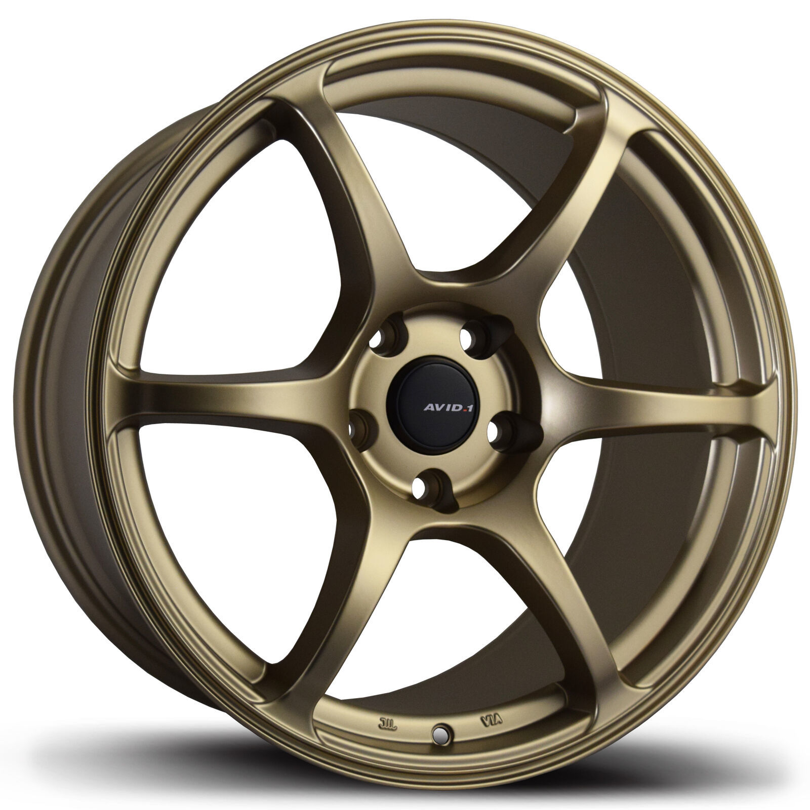 One 17x8 AVID1 AV26 5x100 35 Gold Wheels Rims Wheels One 17x8 AVID1 AV26 5x100 35 Gold Wheels Rims Wheels