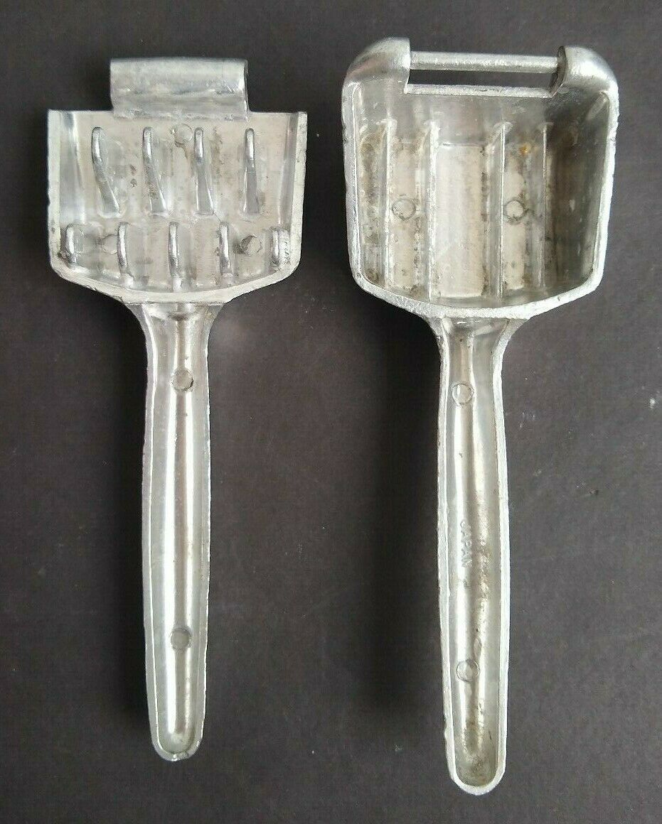 Vintage Cast Aluminum Hand Held Ice Crusher Masher Kitchen Utensil ...