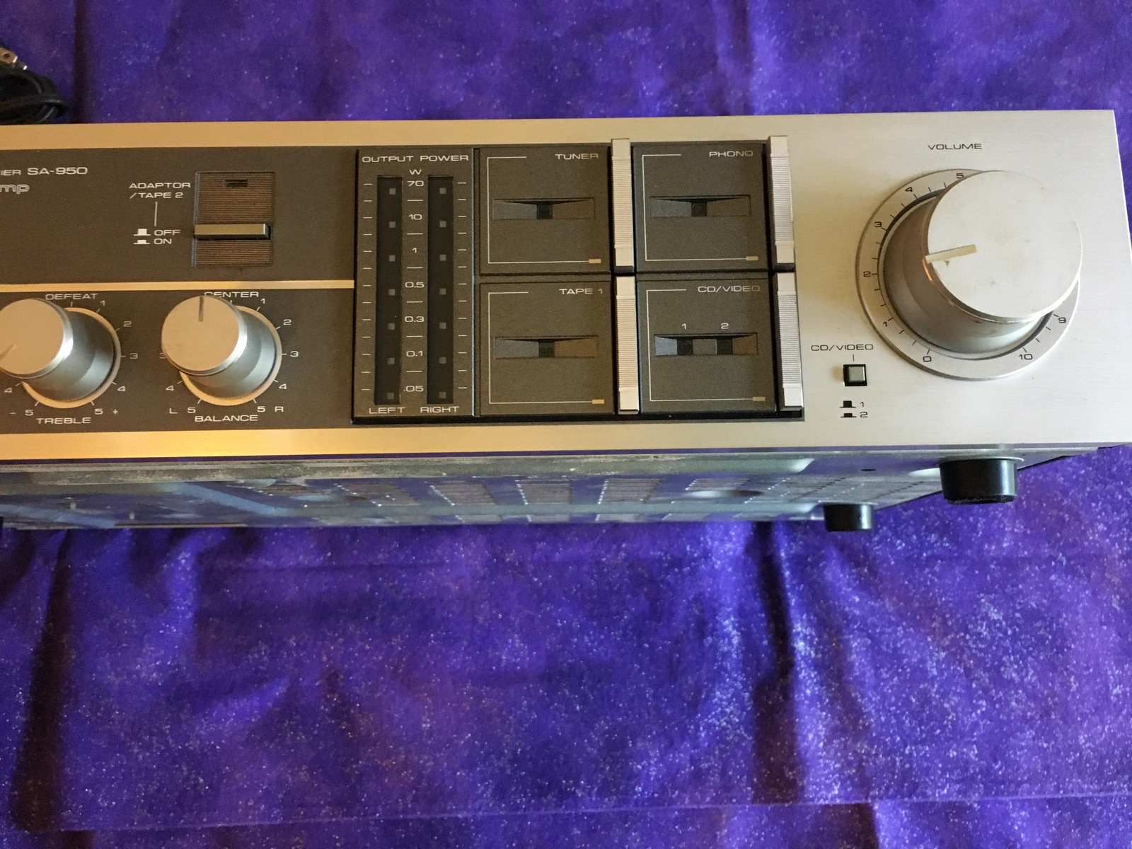 Vintage Pioneer SA-950 Amplifier & TX-950 AM / FM Digital Synthesizer Tuner - Vintage Amplifiers ...