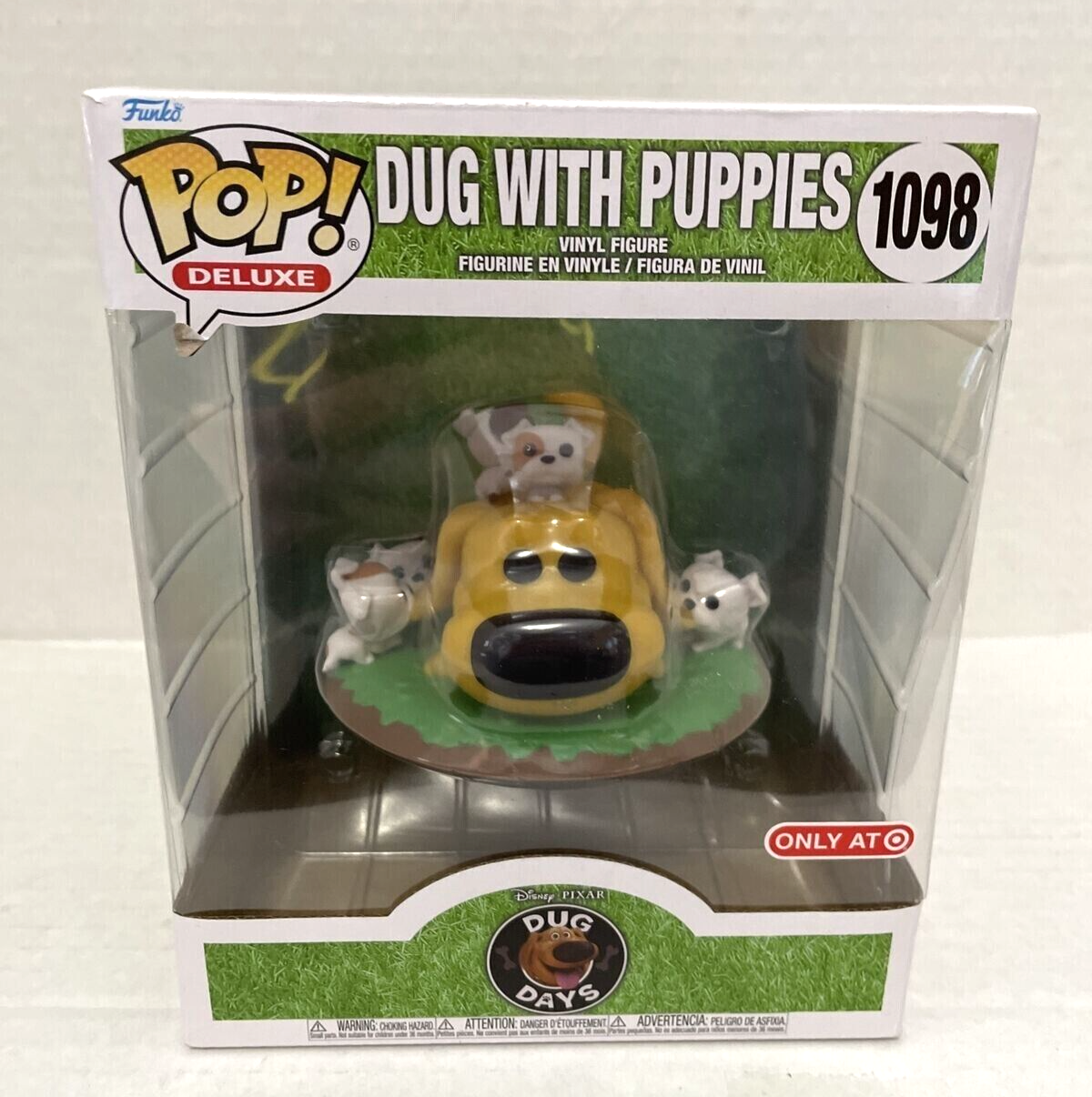 Pop! Deluxe Dug with Puppies Vinyl Figure #1098 Target Exclusive - Funko