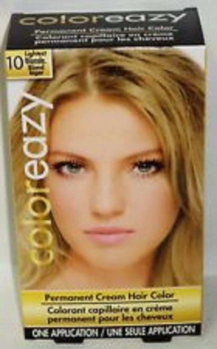 De La Ritz Coloreazy Permanent Cream Hair Color - Lightest Blonde 2 ...