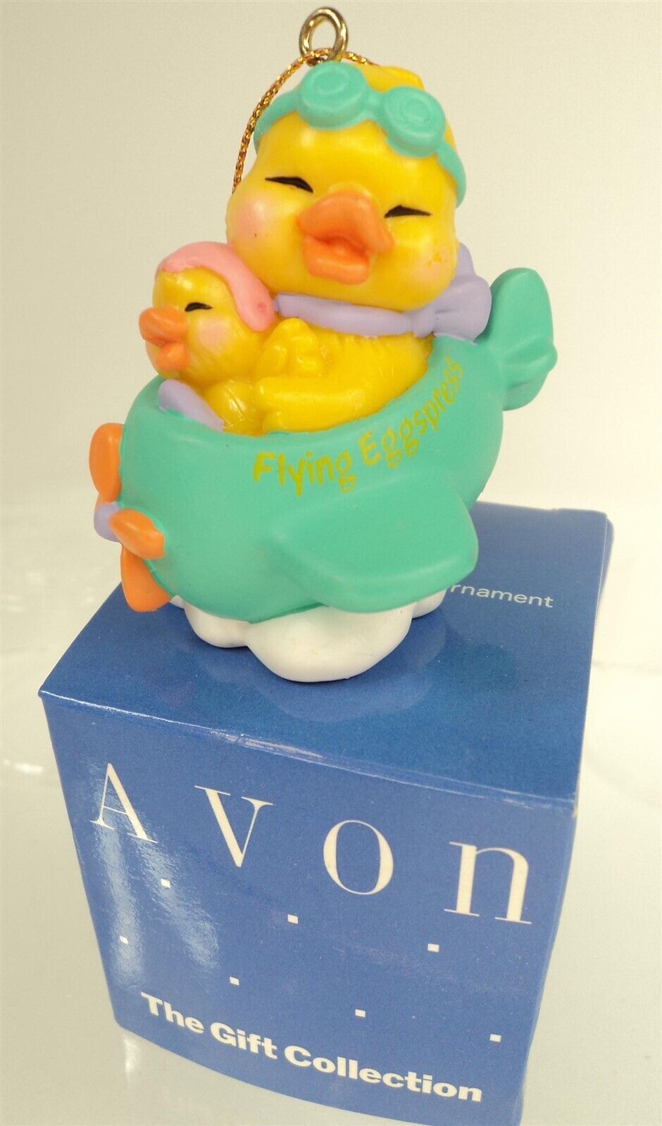Vintage Avon Easter Duck Eggspression Plane and similar items