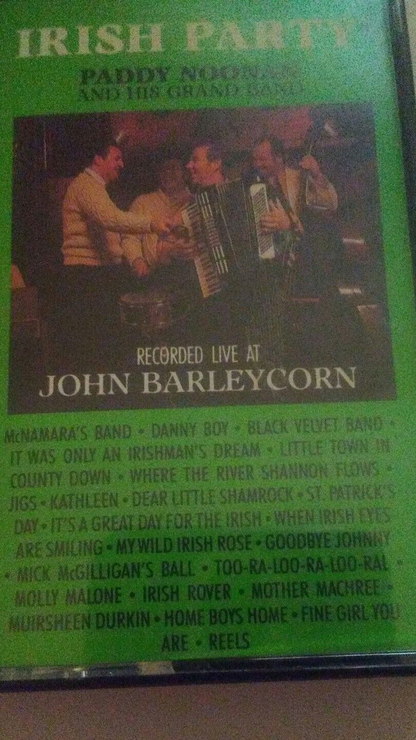 PADDY NOONAN & His Grand Band IRISH PARTY (Cassette) - Cassettes