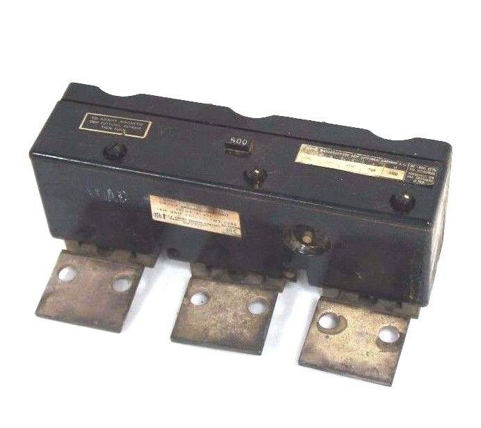 ITE SIEMENS KM3-T500 CIRCUIT BREAKER TRIP UNIT 500AMP 3POLE, KM3T500 ...