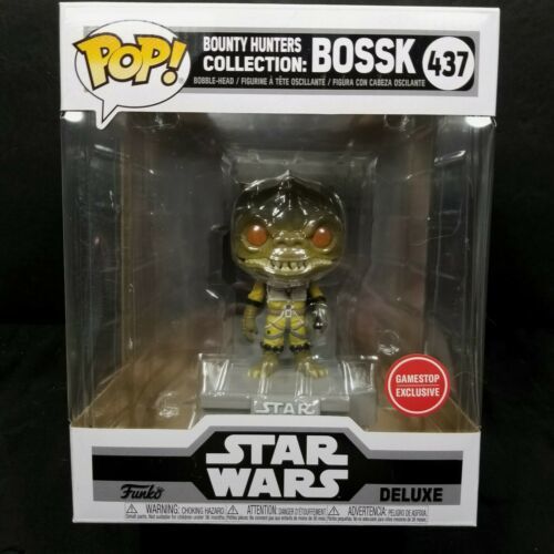 Funko Pop! Star Wars Bounty Hunters BOSSK #437 Gamestop Exclusive Pop ...